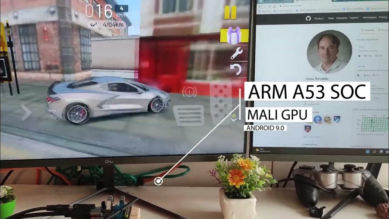 Andrioid perfromance and compile on Allwinner H6 - YouTube