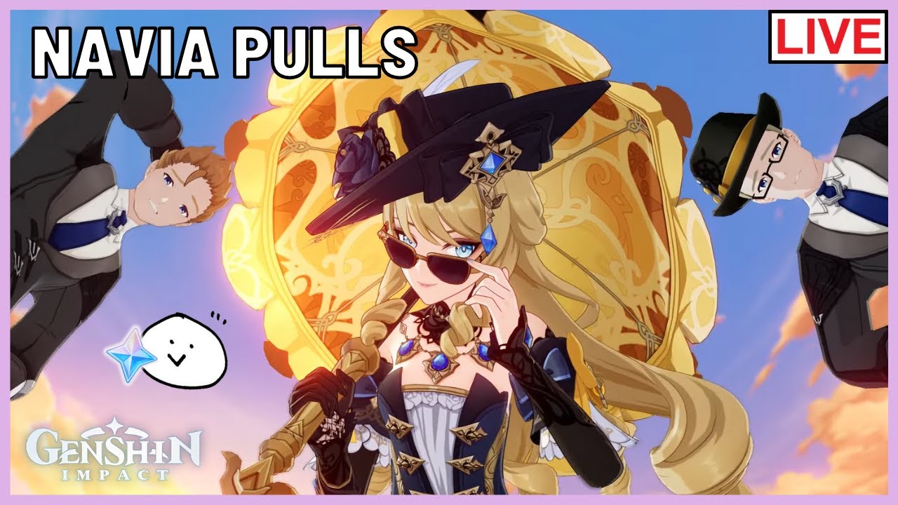 🔴 FOR THE BOSS! | Navia Summons & Story Quest (Genshin Impact) - YouTube