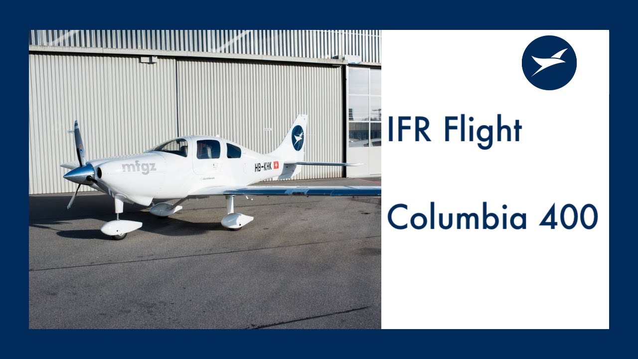 IFR Flight Switzerland - Columbia 400 by MFGZ (PART I) - YouTube
