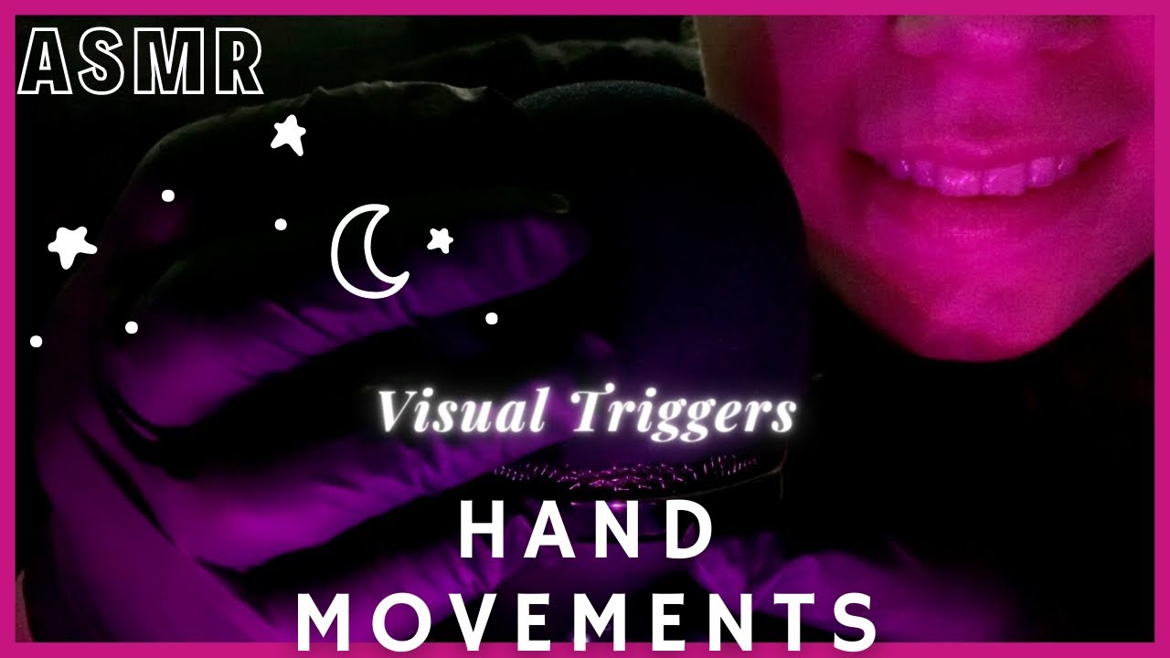 ASMR - Hand Movements 👋 (Glove Sounds, Visual Triggers) - YouTube
