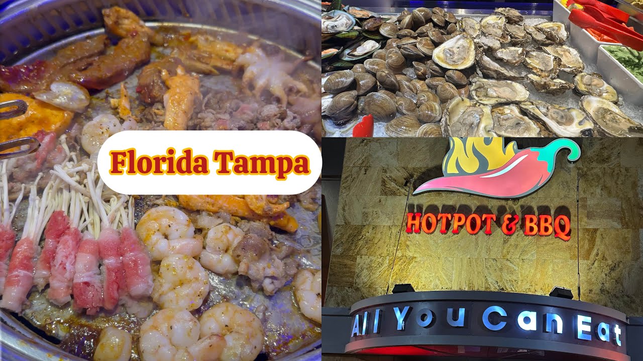 HOT POT BBQ IN FLORIDA TAMPA - YouTube