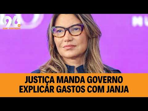 JUSTIÇA MANDA JANJA EXPLICAR USO DA MÁQUINA DO GOVERNO LULA
