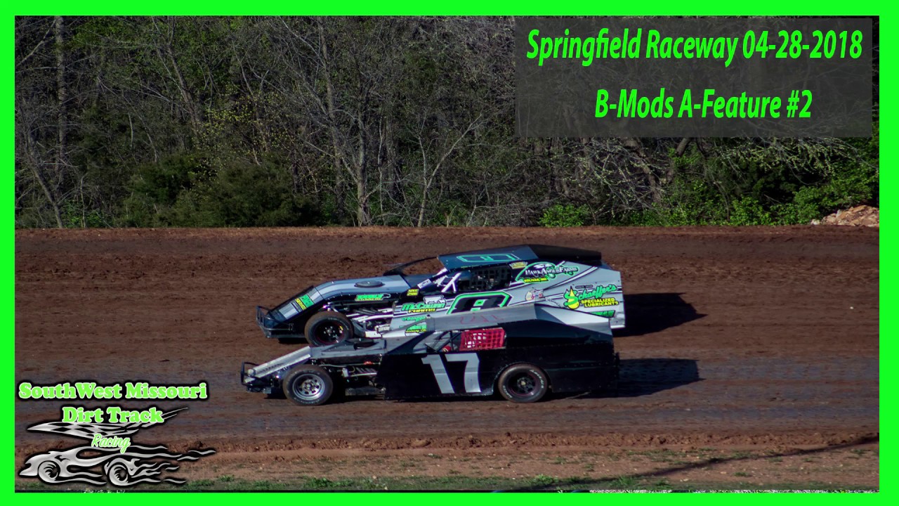 USRA B-Modifieds A-Main #2 - Springfield Raceway 4-28-2018 - YouTube
