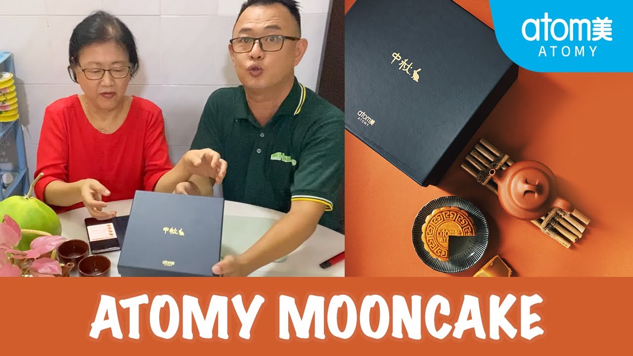 [ATOMY MALAYSIA] Sharon Moh - Unboxing Atomy Mooncake with Ah Ma! - YouTube