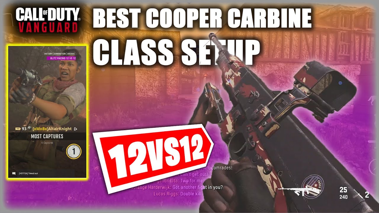 Best Cooper Carbine Class Setup for short to long range | Call of Duty ...