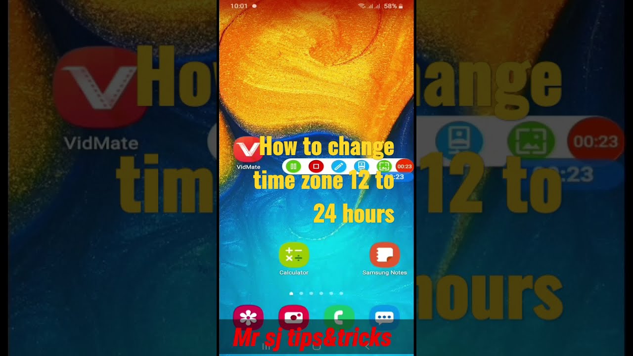 How To Change Time Zone 12 To 24 Hours Time Change shorts shortvideo How To Change Time Zone 12 To 24 Hours Time Change shorts shortvideo