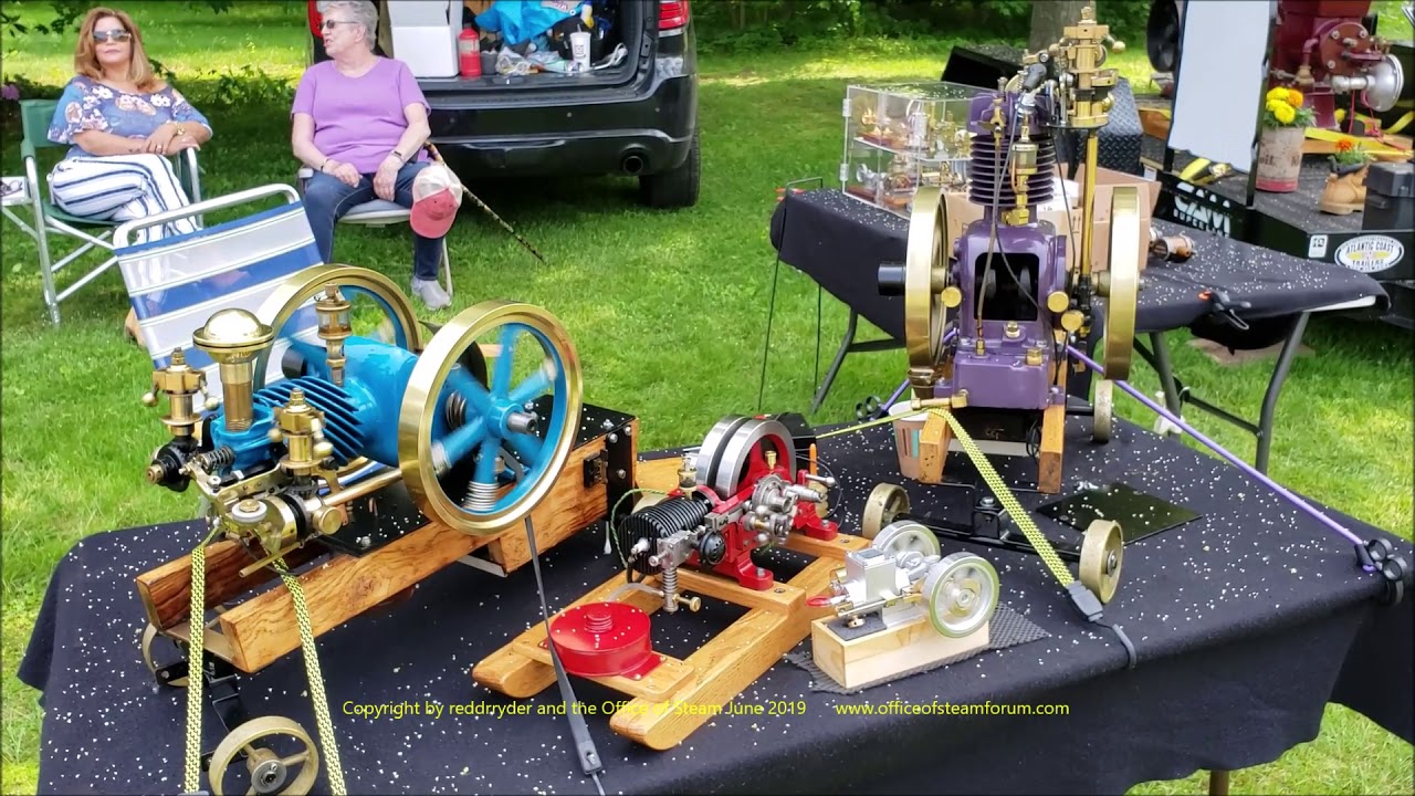 Whately Engine Museum Show 2019 - Gas and Steam Engines - Part 1 - YouTube