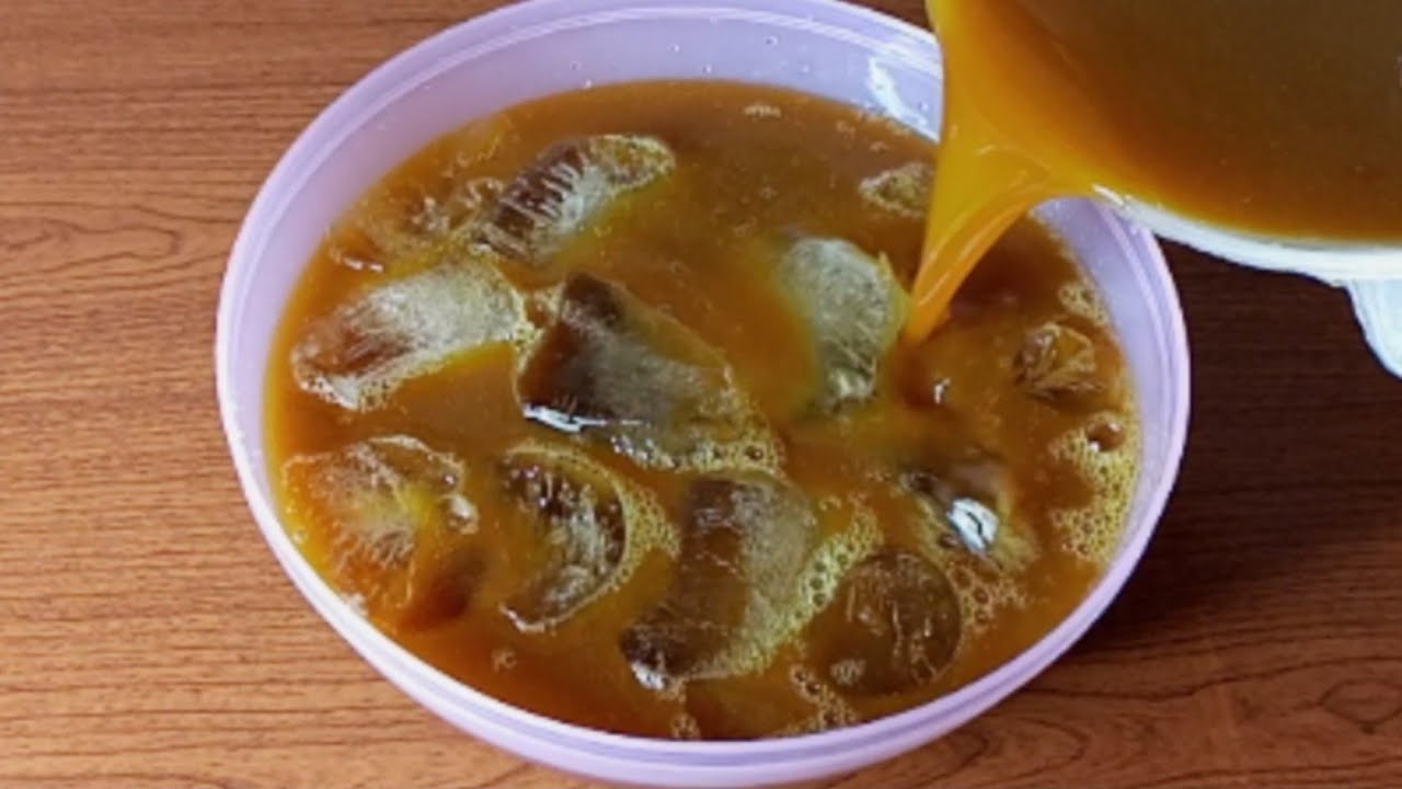 How to make ASAANA / one of Ghanaians famous local drink - YouTube