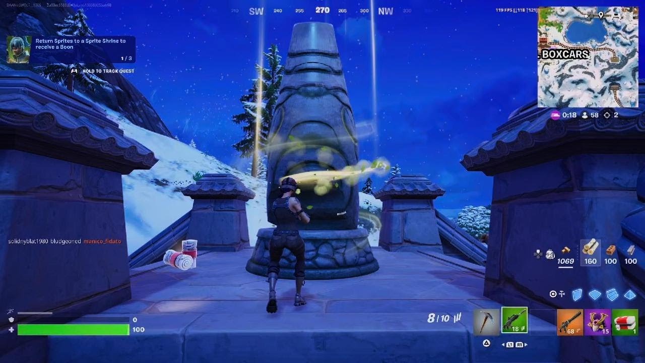 Fortnite_start winterfest en Crown win #34 - YouTube