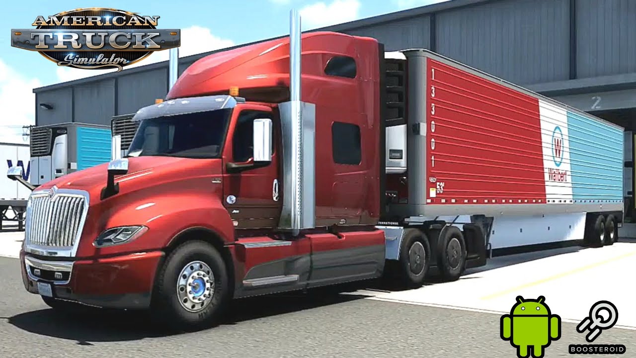 ATS 🇺🇸 |Relaxing Android Gameplay | Boosteroid International LT ...