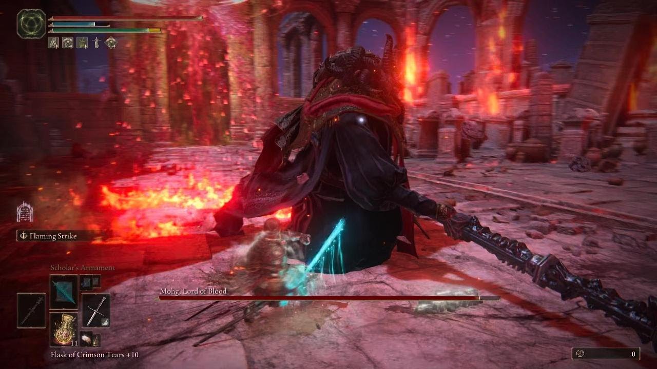 ELDEN RING lvl 50 Mohg, Lord of Blood (Mohgwyn Dynasty Mausoleum) - no ...