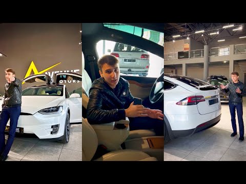 Tesla Model X Ilon Mask bratga Gap Yoq!)