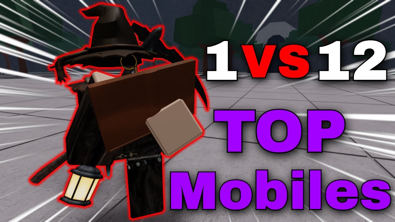 Can I 1v12 TOP Mobile Players in The Strongest Battlegrounds? - YouTube