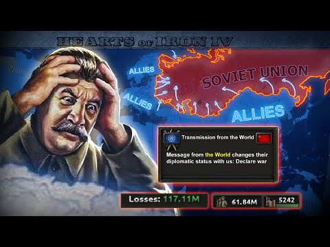 this is the hardest mod in HOI4 - alone against the world