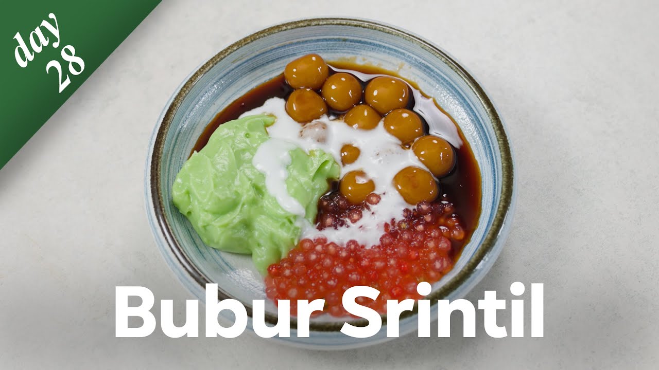 BANYAK ISINYA ! RESEP BUBUR SRINTIL ALIAS BUBUR CANDIL ! - YouTube