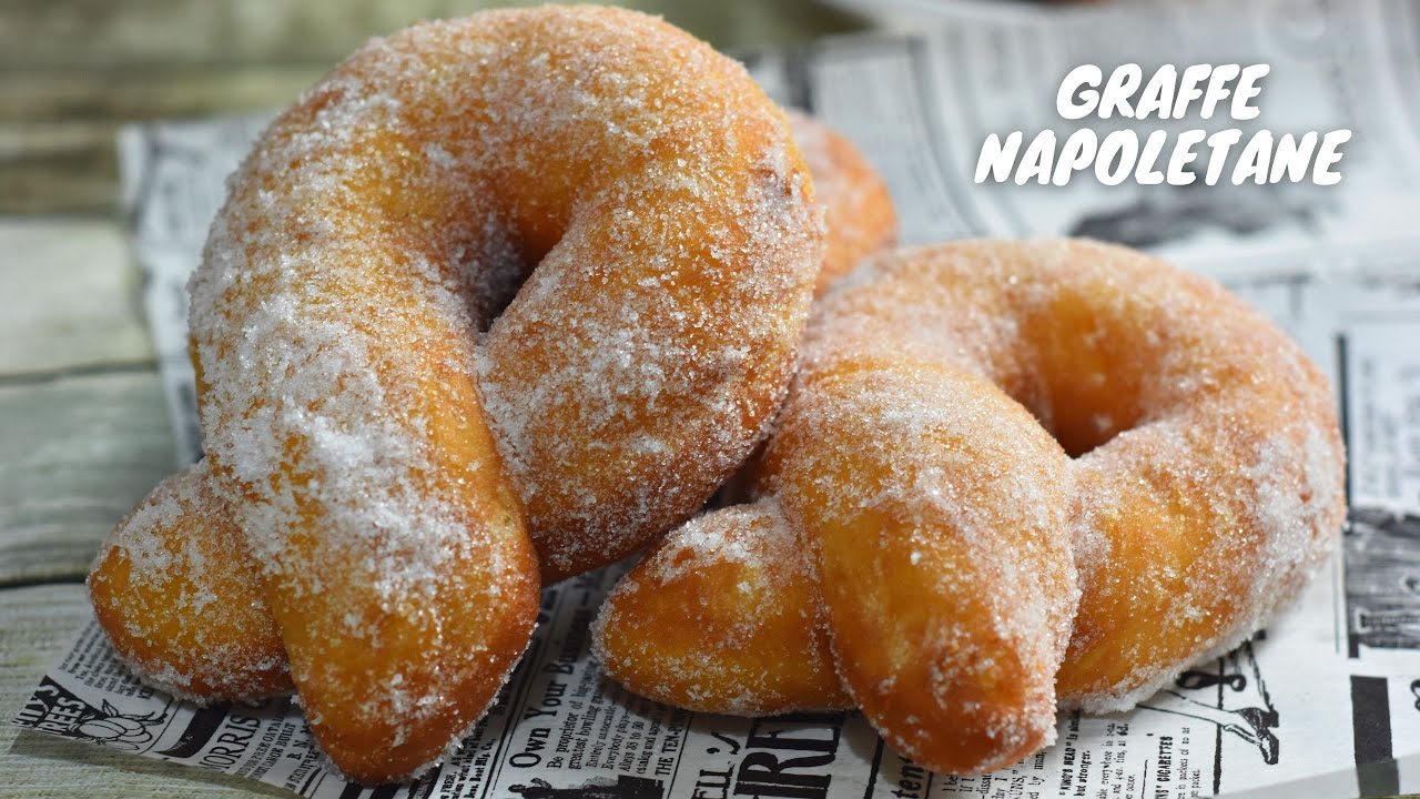 Ricetta Graffe Napoletane - YouTube