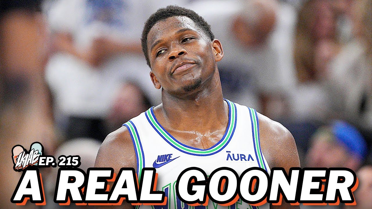 Anthony Edwards is an ELITE Gooner - YouTube