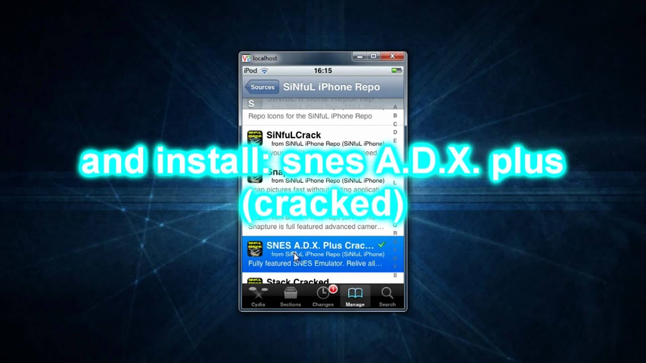 best snes-emulator on iphone FREE (HD) - YouTube