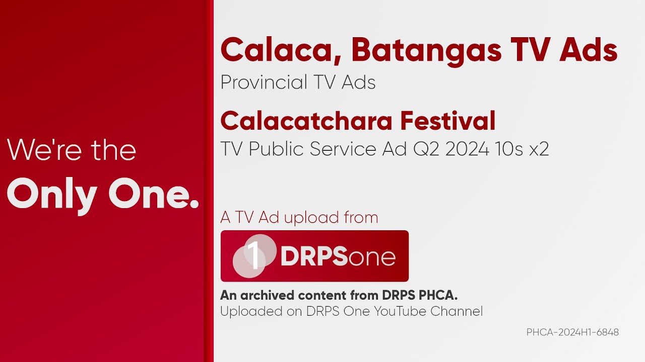 Calacatchara Festival TV Public Service Ad Q2 2024 10s x2 (Calaca ...