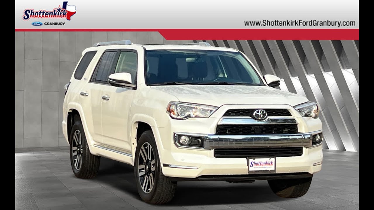 2018 Toyota 4Runner Limited Granbury, Fort Worth TX - YouTube