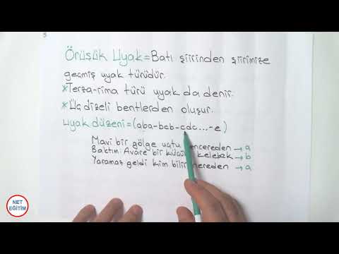 uyak düzenleri, uyak çeşitleri,uyak örgüsü