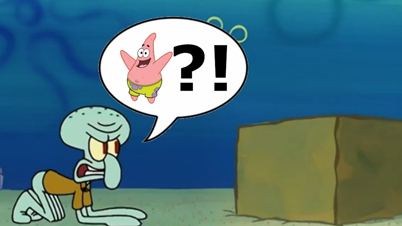 What is Patrick doing in the box? - YouTube