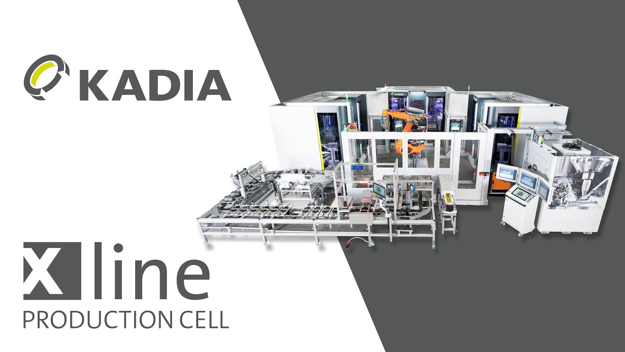 KADIA X line Production Cell in action - YouTube