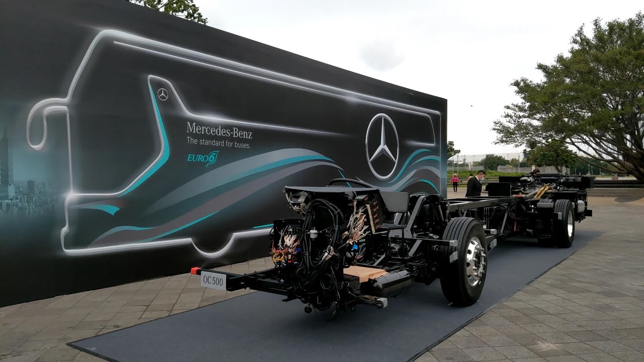 Mercedes-Benz OC 500 MB1930AF大客車底盤 Chassis Walkaround - YouTube