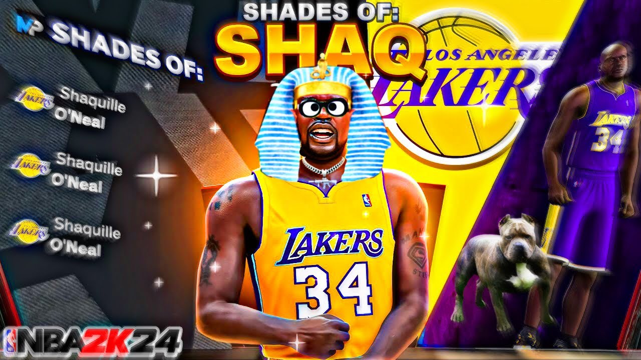 THIS NEW SHAQUILLE ONEAL BUILD WILL DOMINATE THE REC CENTER ON NBA 2K24 ...