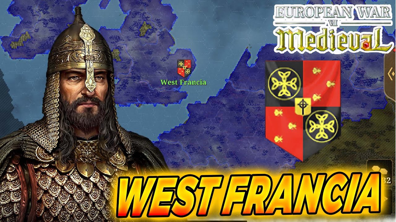 European War 7: WEST FRANCIA FULL CONQUEST - YouTube