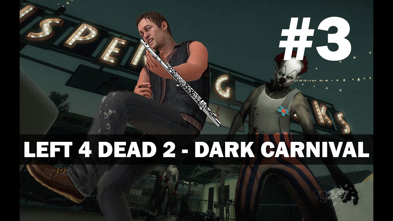 BEST ROLLER COASTER EVEEER! - Left 4 Dead 2 - Dark Carnival - Part 3 ...