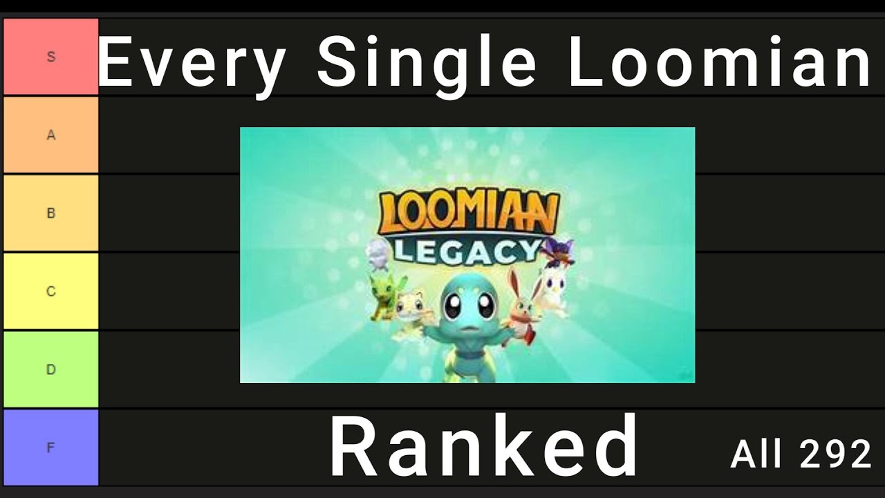 Ranking All Loomians from Loomian Legacy (292+ Soul Bursts) - YouTube
