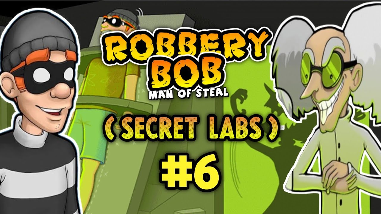 [BGN] DOWN UNDER......☢️⚡ | ROBBERY BOB 1 🥷 | CHAPTER 3 SECRET LABS ⚗️ ...