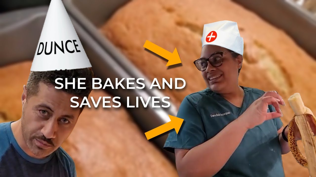 My Sister Taught Me This Banana Bread Trick - YouTube