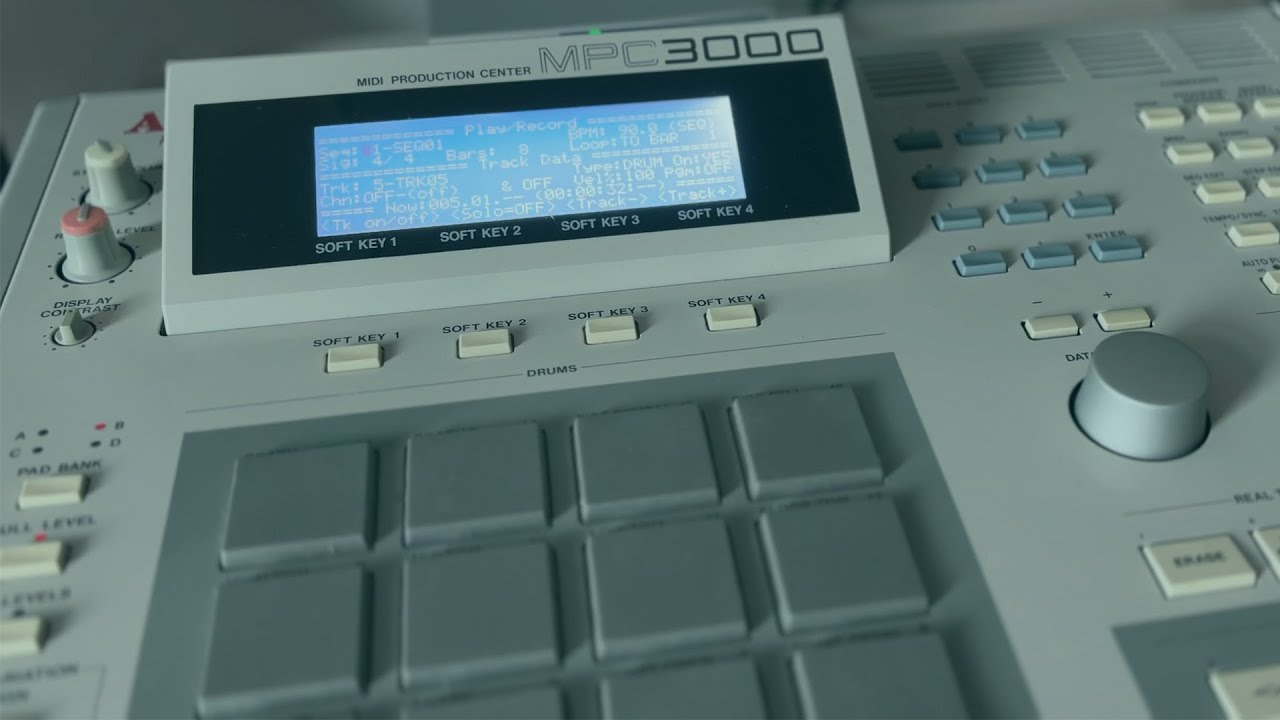 S2400 changed my beats on MPC 3000 - YouTube