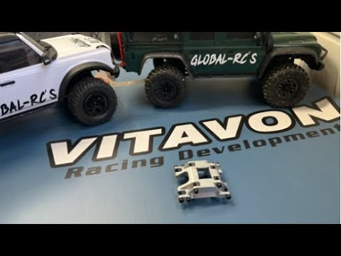 Traxxas TRX4m TRX4-M Mini Defender Bronco Chassis-Teil Skid-Plate ...