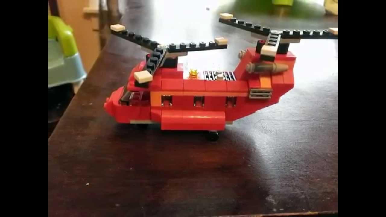 LEGO CHINOOK FROM LEGO CREATOR - YouTube