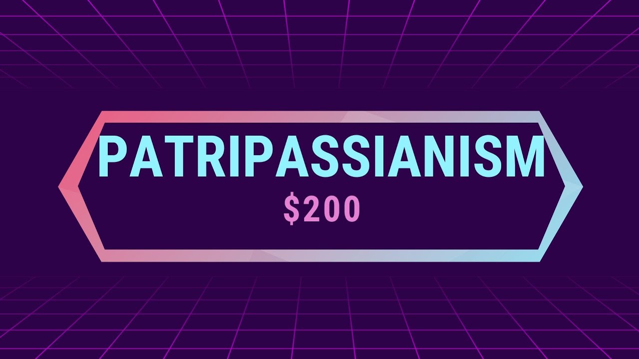 "I'll Have Patripassianism for $200, Alex" - YouTube
