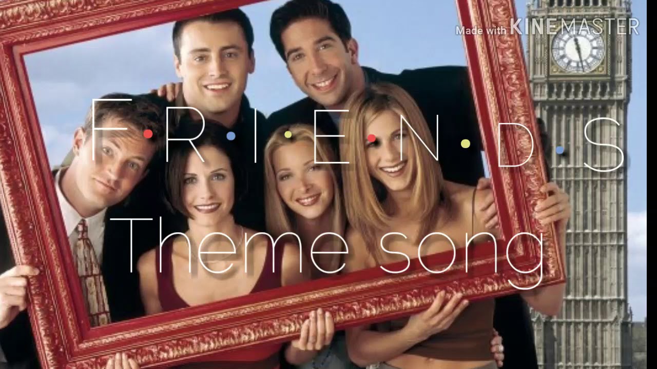 F.R.I.E.N.D.S theme song with pic of them - YouTube