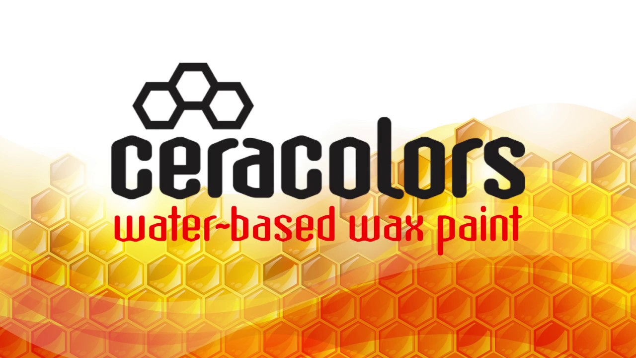 How to use Ceracolors Water-Based Wax Paint - YouTube