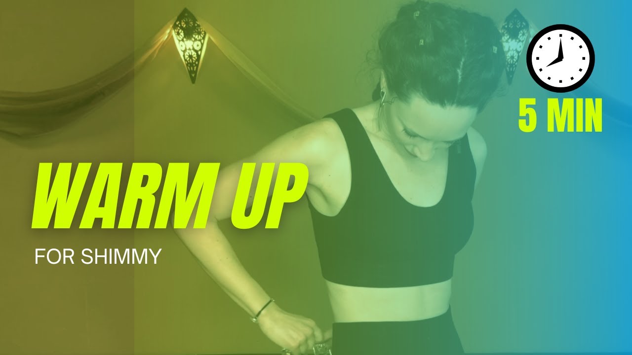 Belly Dance tutorial | Warm up for shimmy - YouTube