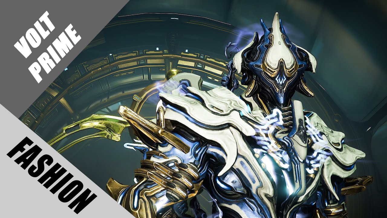 Warframe | Fashion Frame | Volt Prime : Old Alliance - YouTube