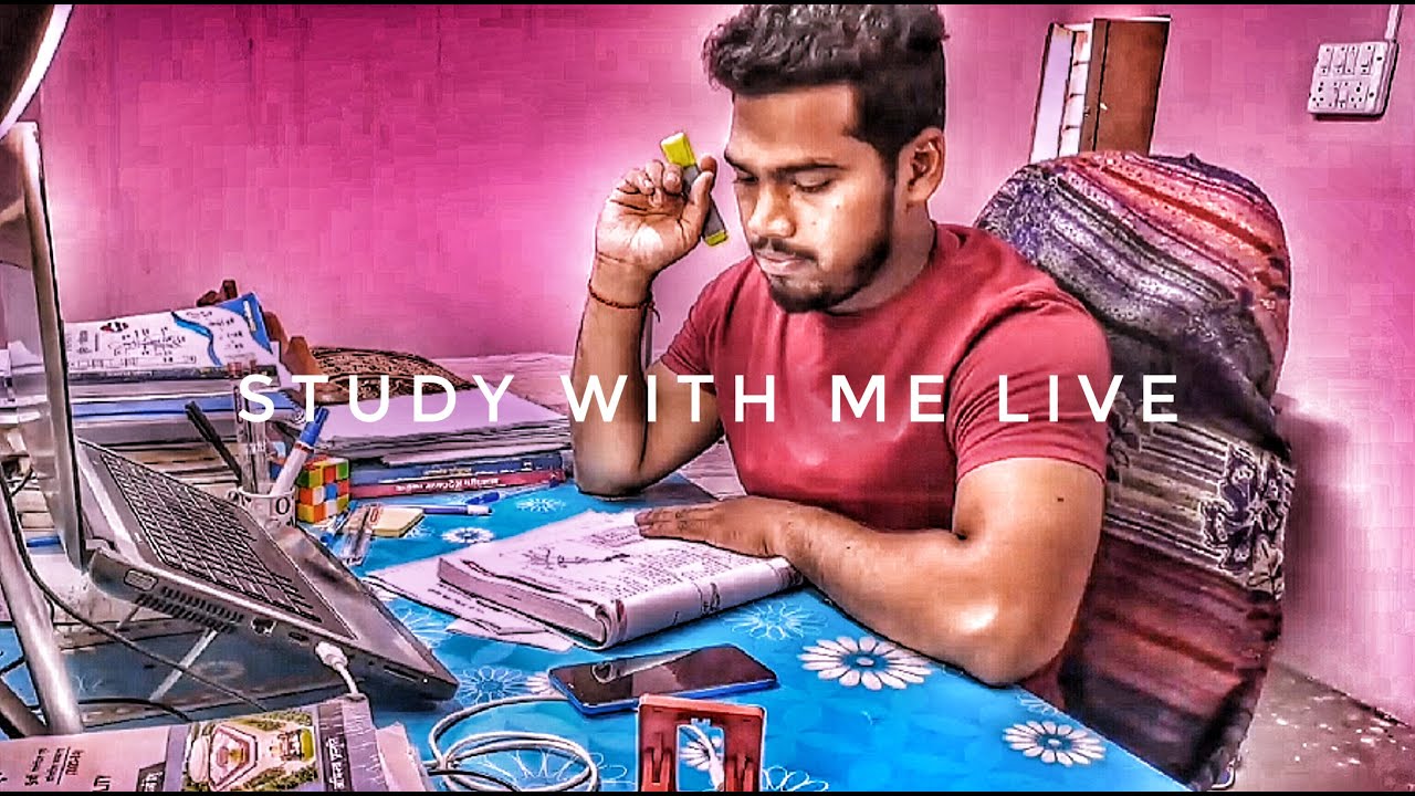 🔴LIVE STUDY WITH ME || MPPSC STUDENT | 12 hrs study challenge - YouTube