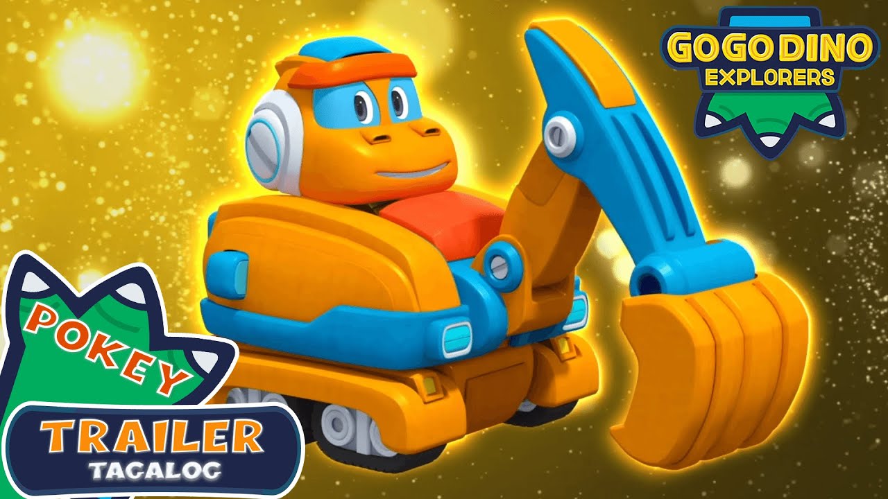 Si Pokey Na Palakaibigang Dino🦖 GOGODINO | T Rex | Dinosaur | Cartoon ...