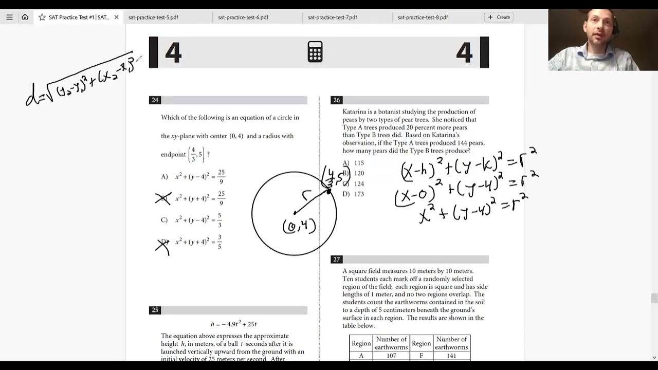 🔵 Mastering Circle Equations: Dominate SAT/ACT Math Questions! 🎯 - YouTube