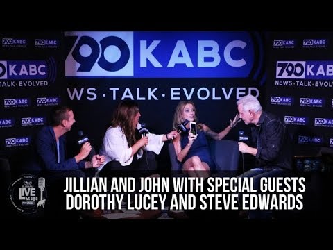 Jillian Barberie and John Phillips from the KABC Subaru Live Stage ...