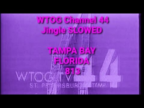 📺 WTOG Channel 44 Jingle 🎶 (SLOWED) @slowlicious 🎵As Far As The Eye 👁 ...