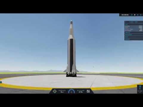 SimpleRockets 2: Saturn V Build + Testing - YouTube