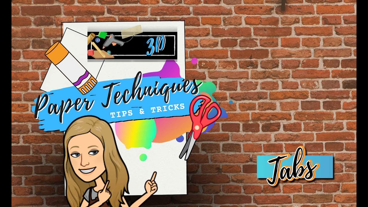 3D: Paper Folding Techniques (Tabs) - YouTube