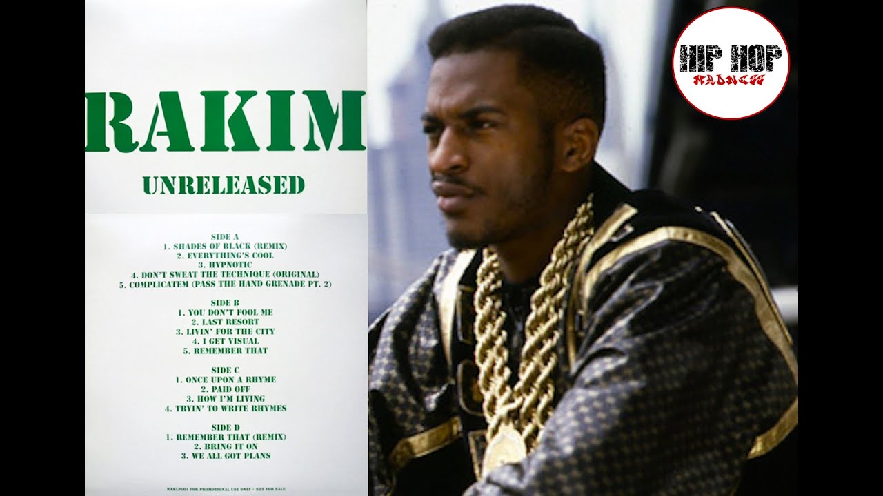 Rakim – Unreleased & Rare Demos Vol. 1 - YouTube